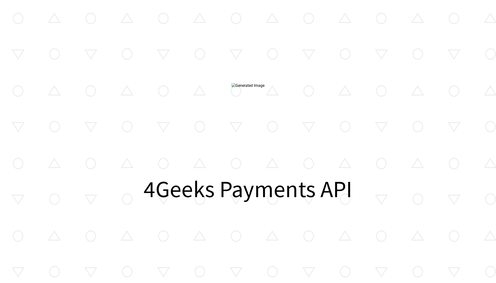 API Reference | 4Geeks Help Docs